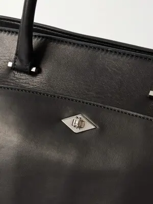 METIER Private Eye Leather Tote - Black