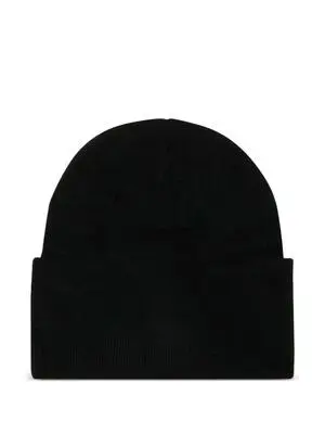 Chrome Hearts Logo Embroidered Beanie - Black