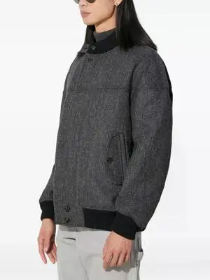 BARACUTA G9 Herringbone Bomber Jacket