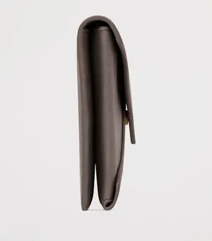 Saint Laurent Large Letter Wallet - Grey
