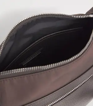 Giorgio Armani Leather-trim Cross-body Bag