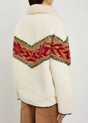Isabel Marant Étoile Marner Jacquard Bouclé Sweatshirt