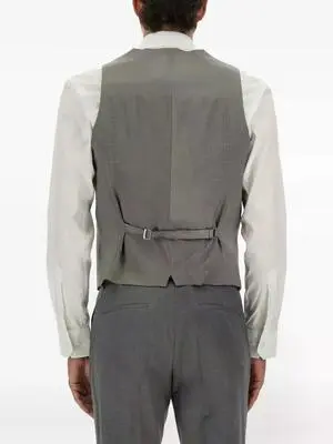 BOSS Single-breasted Waistcoat With Button Detail