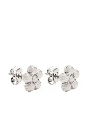 Marc Jacobs Daisy Balloon Stud Earrings - Silver