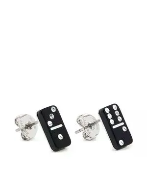 Marc Jacobs Domino Stud Earrings
