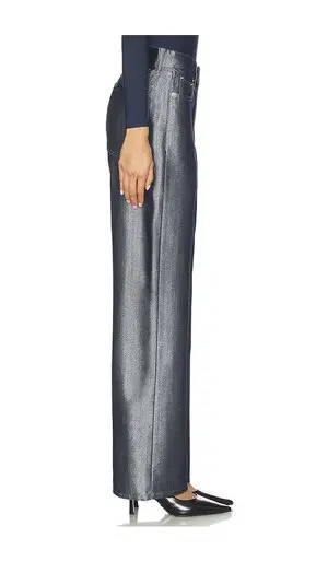 Rag & Bone Logan Wide Leg Jeans - Grey