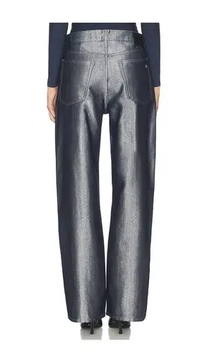 Rag & Bone Logan Wide Leg Jeans - Grey