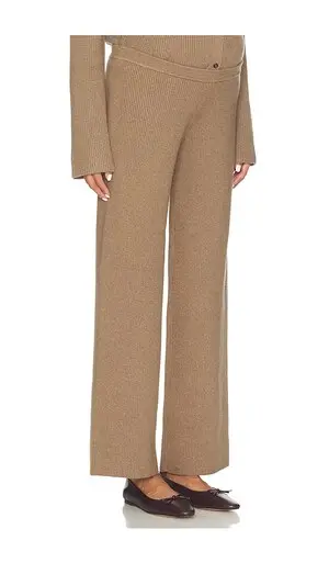 Hatch The Beatrice Ribbed Knit Pant