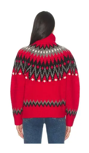 Polo Ralph Lauren Fair Isle Wool Blend Turtleneck Sweater
