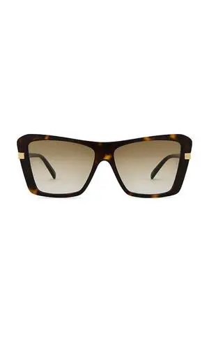 Stella McCartney Stella McCartney Acetate Slim Sunglasses Brown