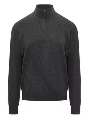 FILIPPO DE LAURENTIIS Half-zip Sweater - Grey