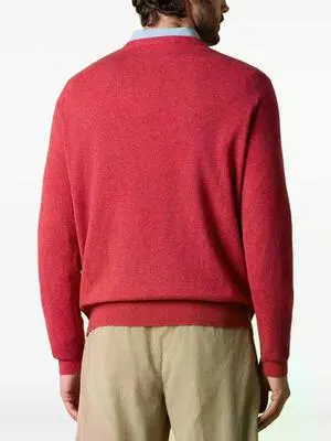 Brooks Brothers Cashmere Crew Neck Sweater - Red