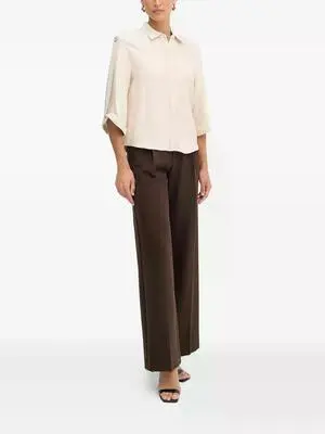 MARCIANO Cream Shirt With Turn-up Cuffs