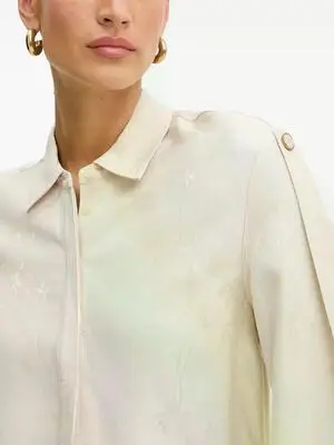 MARCIANO Cream Shirt With Turn-up Cuffs