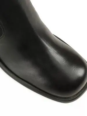 SERGIO ROSSI 80mm Avenue Block-heel Boots