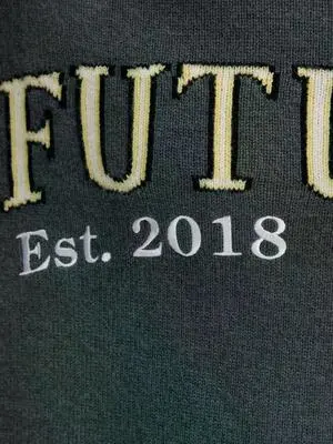 From Future Crew Neck Embroidered Logo Sweater