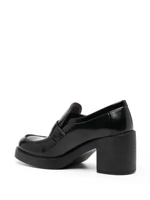 Tory Burch 65mm Classic Lug Loafers - Black