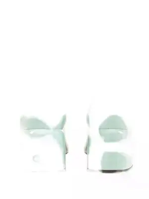 SERGIO ROSSI 55mm Block Heel Pumps - Blue