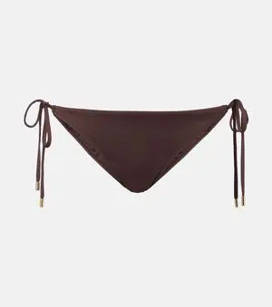 Melissa Odabash Chain-detail Bikini Bottoms - Brown