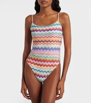 Missoni Zig Zag Lame Swimsuit
