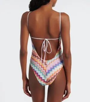 Missoni Zig Zag Lame Swimsuit