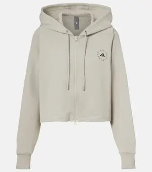 Adidas By Stella Mccartney Ribbed Sweatshirts Hoodies For Women