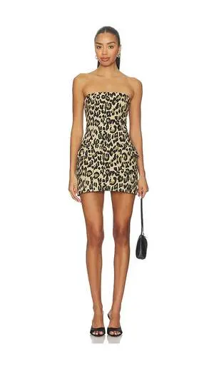 ROTATE BY BIRGER CHRISTENSEN Savannah Dress In . Also - Brown