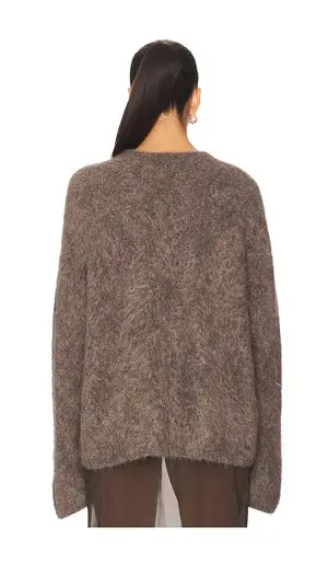 Soft Goat Alpaca Crewneck Pullover