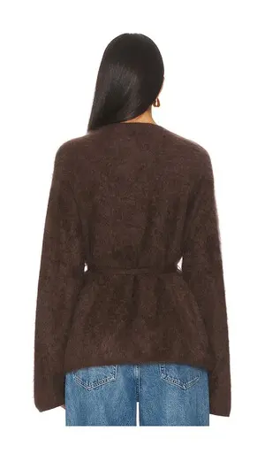 Soft Goat Brushed Cardigan