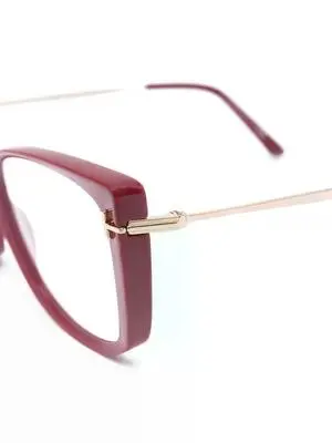 TOM FORD Square Frame Optical Glasses