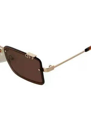 Off-White Tampa Square Sunglasses - Silver