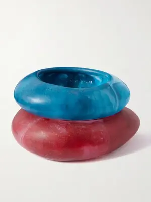 Dinosaur Designs Sculptural Resin Bangles - Multi