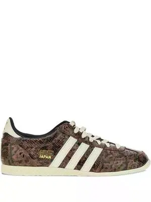 Adidas Japan Snakeskin Effect Stripe Sneakers
