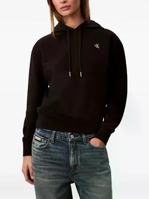 Calvin Klein Logo Detail Drawstring Hoodie