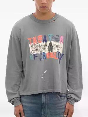 PALY Cruelty Long-sleeve Tee - Grey