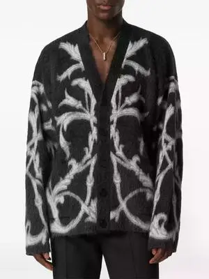 Versace Acanthus Leaves Cardigan