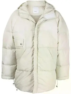 PORTS V Padded Oversized Jacket - Neutrals