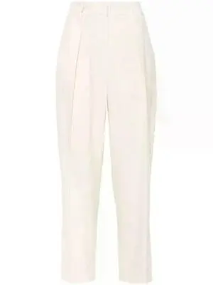 Brunello Cucinelli Corduroy Trousers With Monili Detail