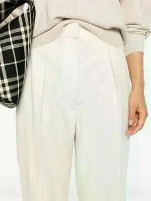 Brunello Cucinelli Corduroy Trousers With Monili Detail