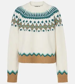 Alanui Sweet Winter" Virgin Wool Sweater - Beige