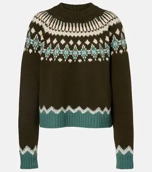 Alanui Sweet Winter Virgin Wool Sweater - Brown