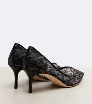 JIMMY CHOO Romy 60 Lace Pumps