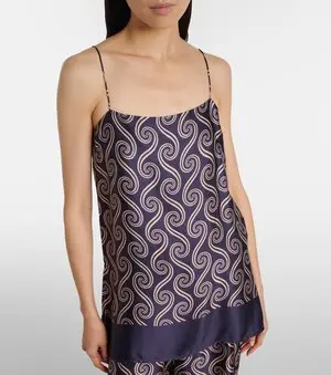 Faithfull The Brand Printed Satin Camisole