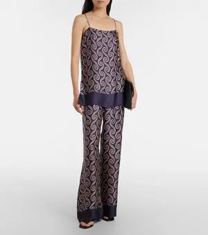 Faithfull The Brand Printed Satin Camisole