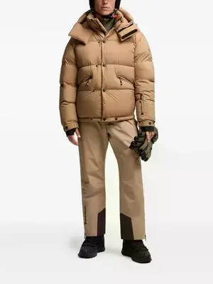 Moncler Coraia Insulated Jacket With Removable Hood - Neutrals
