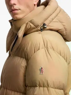 Moncler Coraia Insulated Jacket With Removable Hood - Neutrals