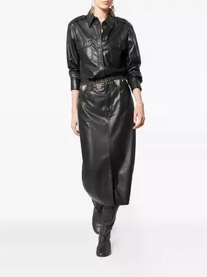 MARANT ETOILE Nilauria Pocket Midi Skirt