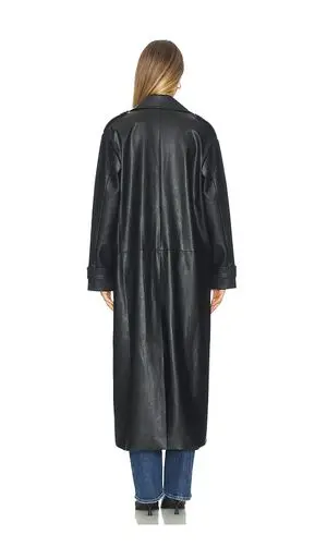 Bardot Reilia Faux Leather Coat