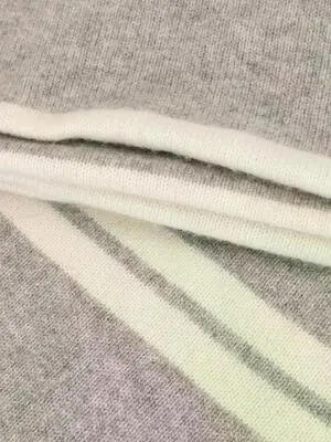 JAMES PERSE Cashmere Oversized Striped Scarf