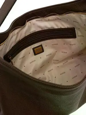 Guess Camden Logo-detail Tote Bag - Brown